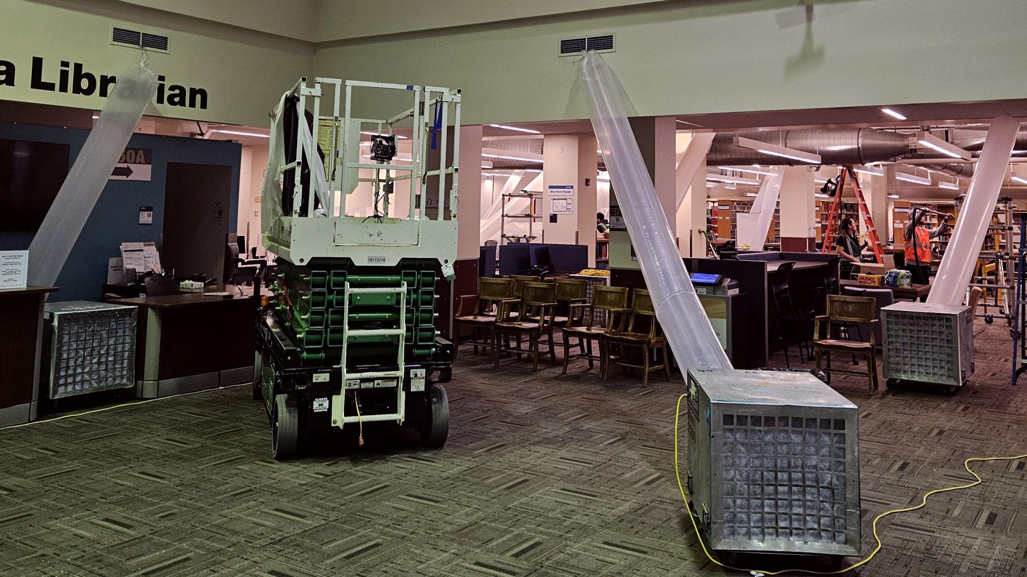 Libraries collections largely unscathed after Feb. 9 fire | University ...